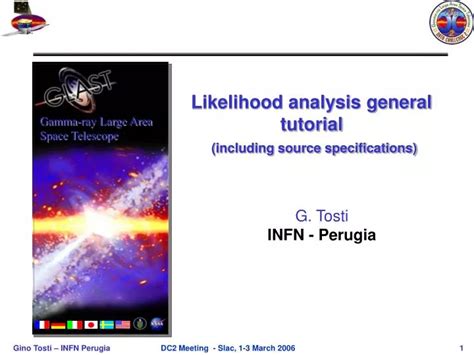 ppt likelihood analysis general tutorial including source specifications powerpoint