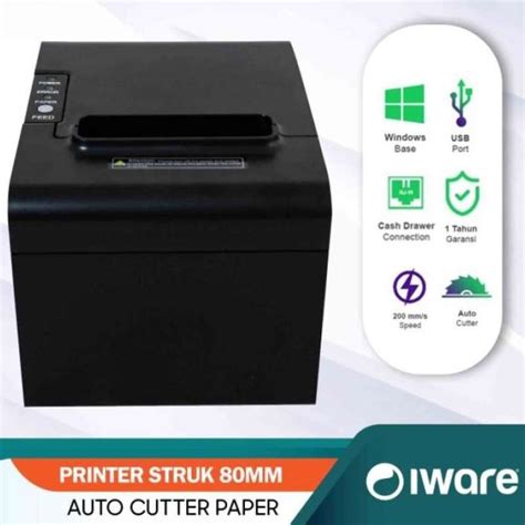 Jual Printer Kasir Thermal Pos 80mm Tm 801 Usb Setara Thermal Epson Tm