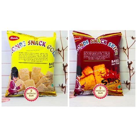 Jual Monde Serena Snack Gold And Snack Spicy 50gr Shopee Indonesia