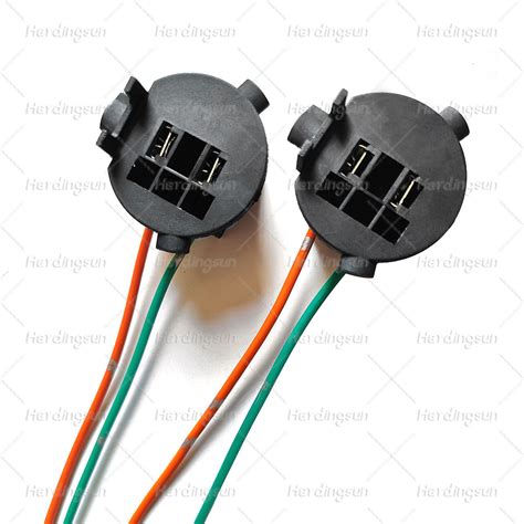 1 Pair H7 Halogen Lamp Socket Adaptet Base Connector For Hyundai New
