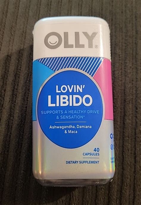 Olly Lovin Libido 40 Capsules ~exp 11 23 852933008994 Ebay