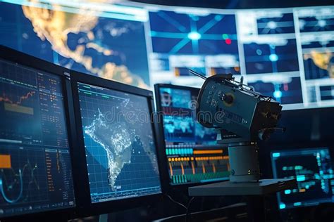 Advanced Surveillance System With Multiple Monitors And Tracking Device