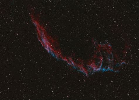 Ngc 6992 Eastern Veil Nebula Rastrophotography