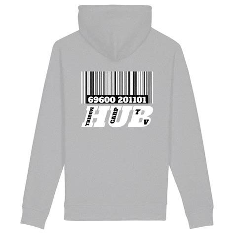 Sweat Capuche Poches Latérales Premium Plus Dos Barcode Tribun