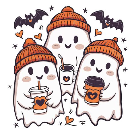 Cute Halloween Ghosts Tumblr
