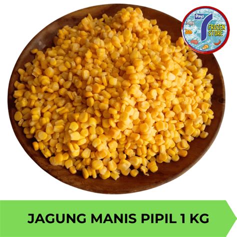 Jual Vegetables Sweet Corn Jagung Manis Pipil Beku Frozen Kemasan 1 Kg Shopee Indonesia