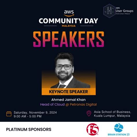 Aws User Group Malaysia On Linkedin Awscommunityday Awsusergroups Awsmalaysia Cloudcommunity…