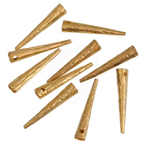 10pcs Embellished Brass Aiglets Outfit4events