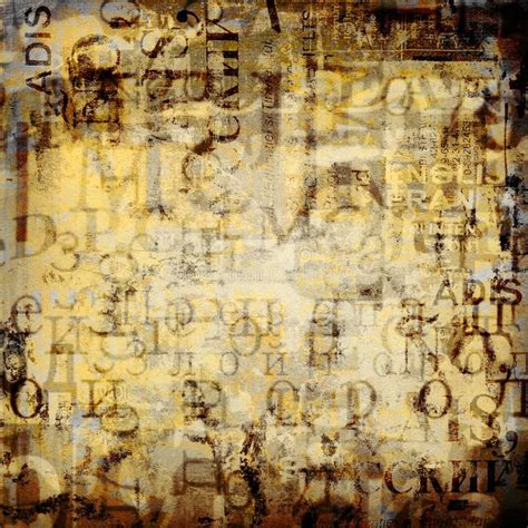 Grunge Abstract Newspaper Background For Design Stock Illustration Illustration Of Repetition