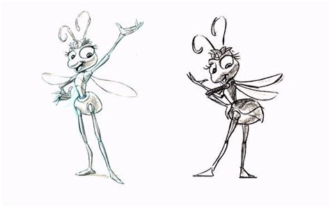 A Bugs Life Concept Art Princess Atta Disney Concept Art Disney Art