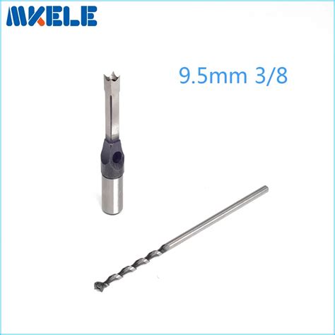 Wood Drill Bit Woodworking Tools Square Hole Mortising Chisel Set 95mm
