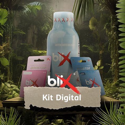Kit Digital Blix Booster 1 Blix Hombre 1 Blix Mujer 1 Blix Liquíd