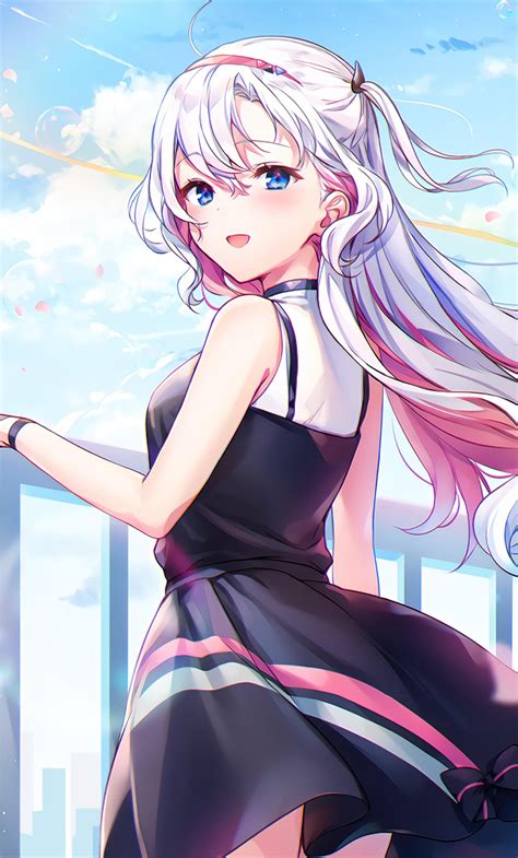 Blue Eyes Anime Girl Wallpapers Top Free Blue Eyes Anime Girl