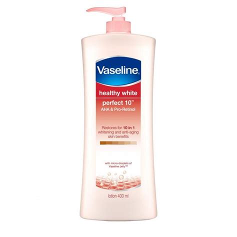 Vaseline Healthy White Perfect 10 Lotion 400 Ml Multi Pack