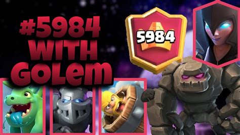 Golem Night Witch Vs Hard Counters Pekka Sparky Log Bait With Inferno