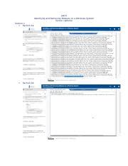Lab Identifying And Removing Malware On A Windows System Docx Lab Identifying And