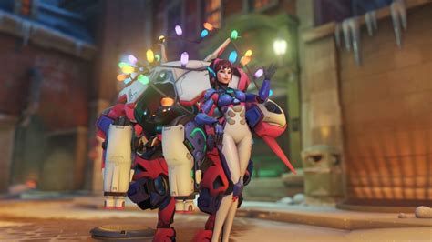 How To Get D Vas Sleighing Skin And Festive Victory Pose In Overwatch 2