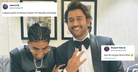 Twitter Flurry With Memes As Ms Dhoni And Mc Stan Unite For An