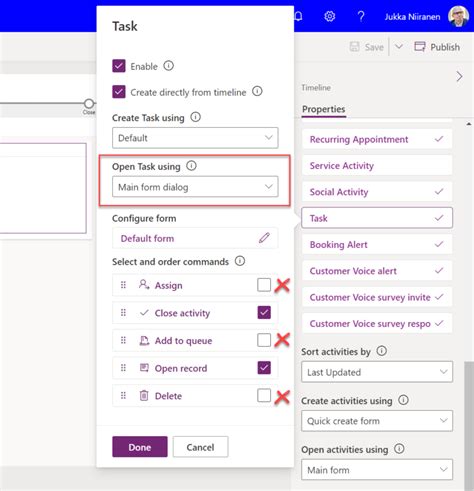 A Few Notes On The Timeline Model Driven Power Apps Form Tweaks Jukka Niiranen Blog