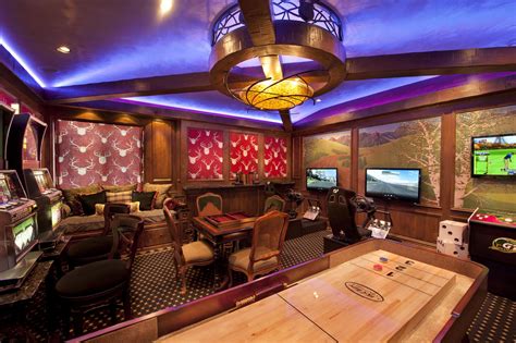 Luxury Video Game Room