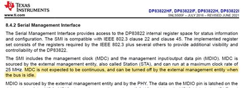 Dp83822i 100base Tx Duty Cycle Distortion Compliance Test Interface