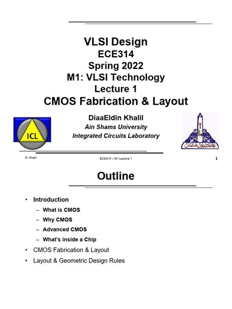 M1 01 Cmos Fabrication Layout Pdf Cmos Semiconductor Device Fabrication