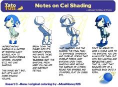 Redline Notes On Cel Shading By Fyuvix Deviantart Com On DeviantART Drawing Tutorials Digital
