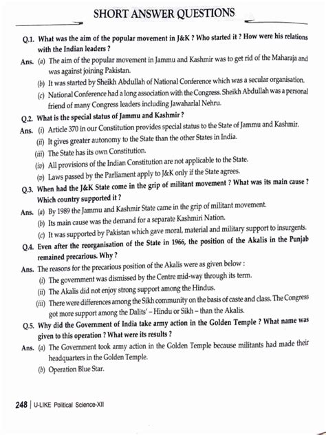 Regional Aspirations Questions And Answers Pdf Politics Of India