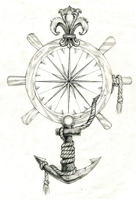 Compass Tat By Jreagana On Deviantart