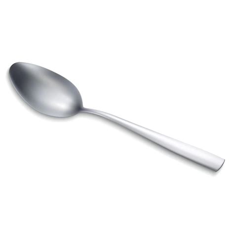 Realistic Metal Spoon 10971914 Vector Art At Vecteezy