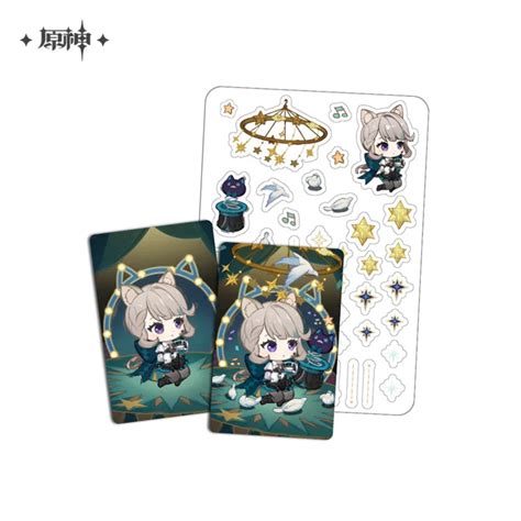 Lynette Genshin Impact Starlit Letters Series Collectible Card Set
