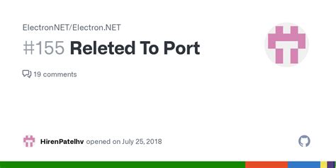 Releted To Port Issue ElectronNET Electron NET GitHub