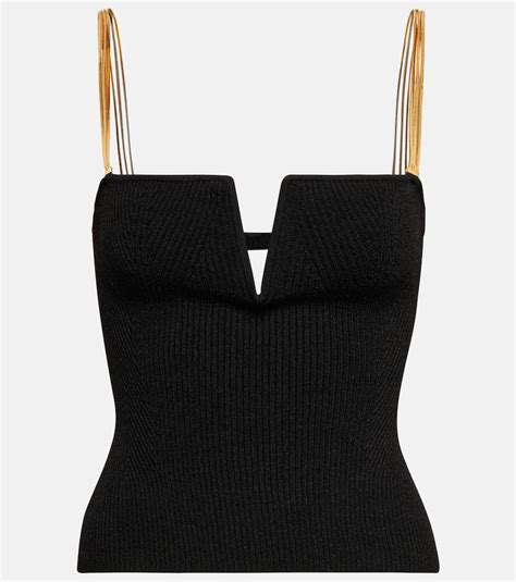 Popular Designer Ribbed Tanks Galvan Women Editorialist