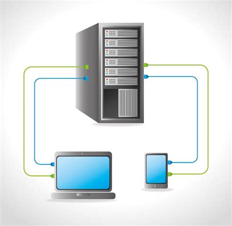 Premium Vector Data Center And Hosting