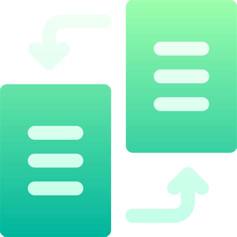 Data Transfer Basic Gradient Gradient Icon