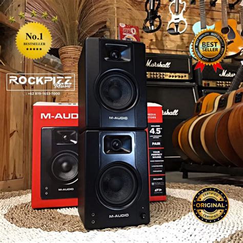 Jual M Audio Bx4 Bx 4 Bx 4 Pair Speaker Monitor Flat Set Kota Denpasar Rockpizz Music
