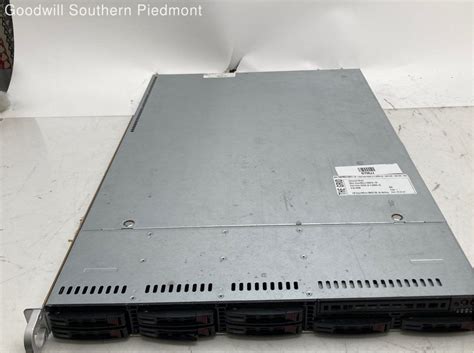 Supermicro Sc119 Cse 119 1u Server Intel Xeon E5620 X2 8gb Ram No
