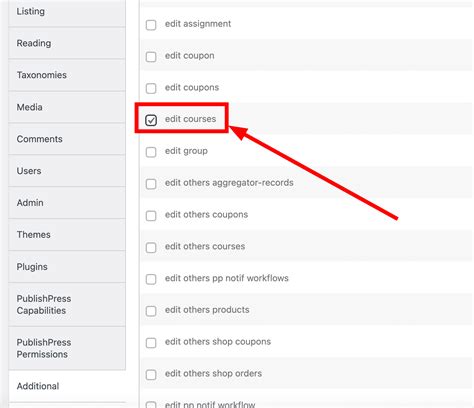 how to restrict access to learndash menus for a user role publishpress