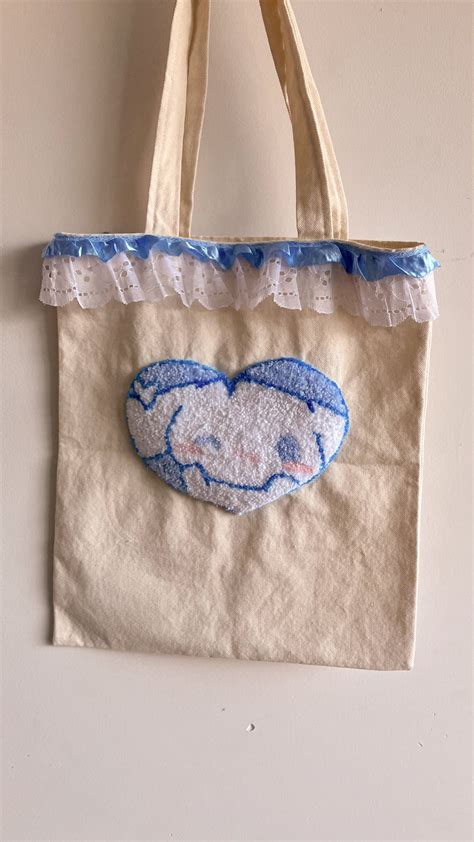 Cinnamoroll Tote Bag Cute Sanrio Bag Cinnamoroll Tote Kawai Cute Sanrio