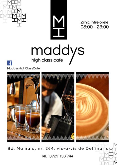 Maddys High Class Cafe On Behance