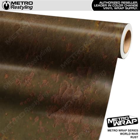 Rust Vinyl Wraps Free Shipping 99 Metro Restyling