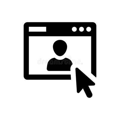 User Interaction Icon Stock Vector Illustration Of Interface 218948313