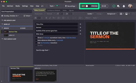 How Do I Add A New Text Field To A Slide Proclaim
