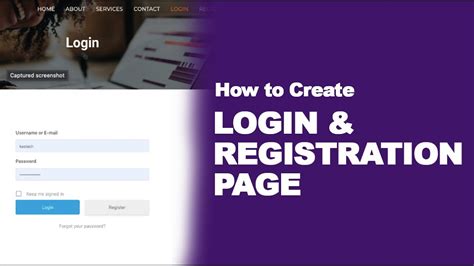 How To Create A Registration And Login Page For Your Wordpress Website Youtube
