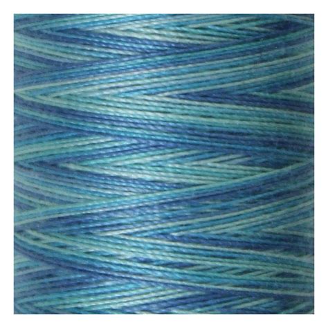 Gutermann Blue Green Sulky Cotton Thread 30 Weight 300m 4016 Hobbycraft