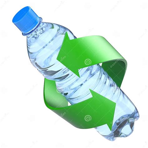 Plastic Bottle Recycling Concept Stock Illustration Illustration Of