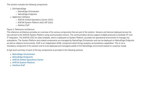 Architecture Overview Dell Nativeedge With Aveva Blueprint Guide Dell Technologies Info Hub