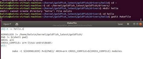 Android Kernel Development Kernel Compilation And Hello World