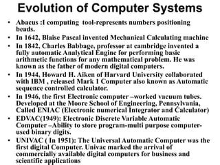 Computer Generations Languages Soft Wares Ppt