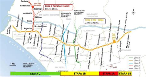 Metro De Lima El 15 De Mayo Cierran Tramo De Av Faucett Por Obras En
